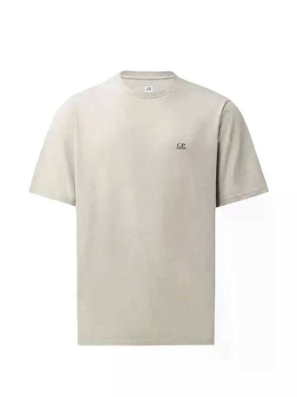 C.P. COMPANY 30/1 Jersey Short-sleeve Goggle T-shirt - Grey