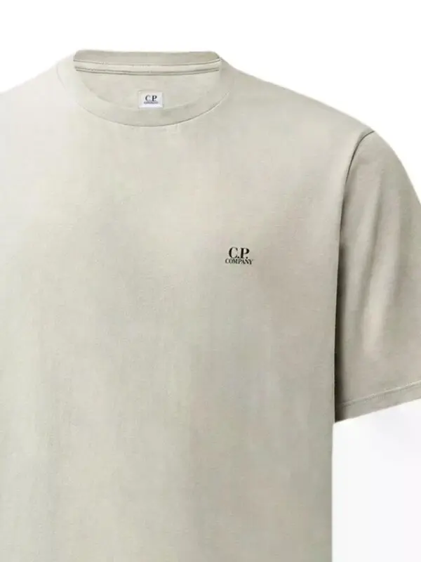 C.P. COMPANY 30/1 Jersey Short-sleeve Goggle T-shirt - Grey