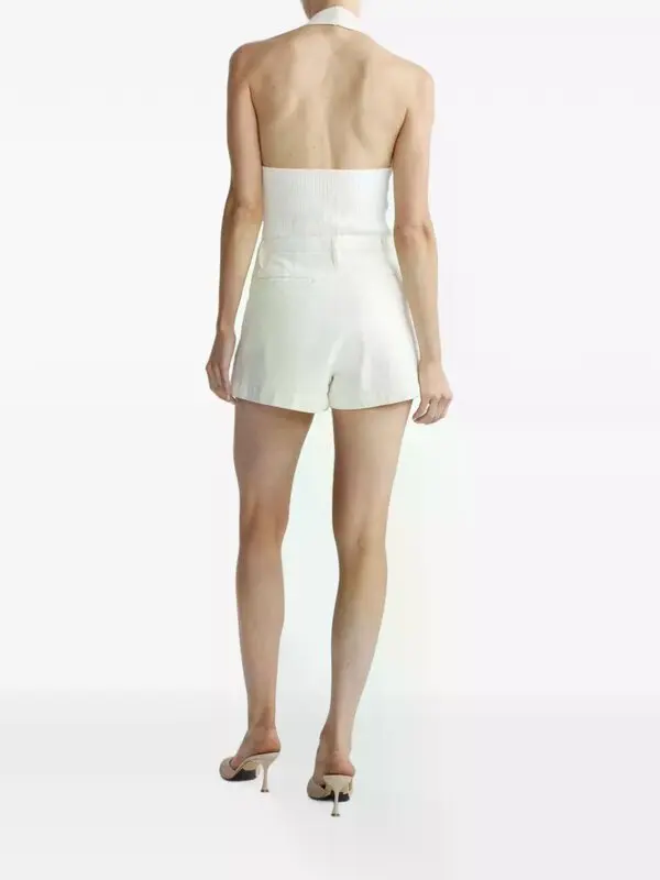 DL1961 Isabel Pleated Denim Shorts