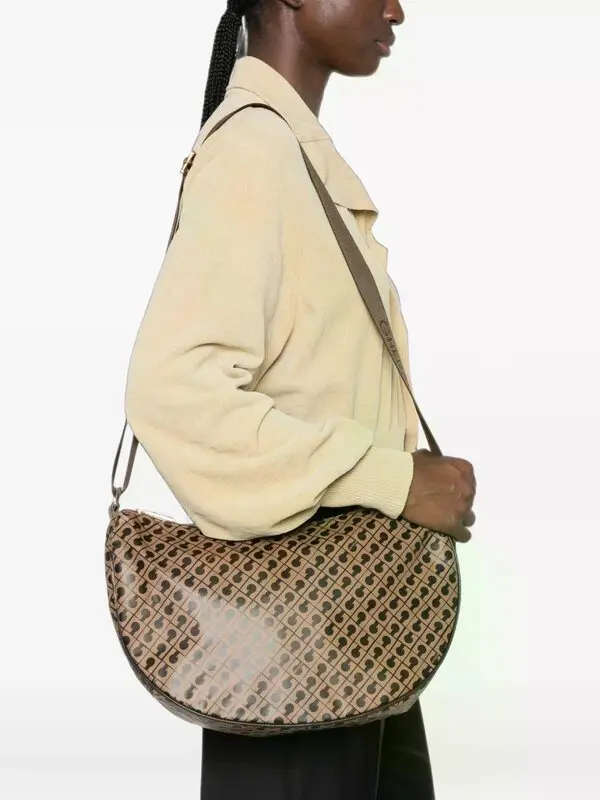 GHERARDINI Monogram-print Shoulder Bag