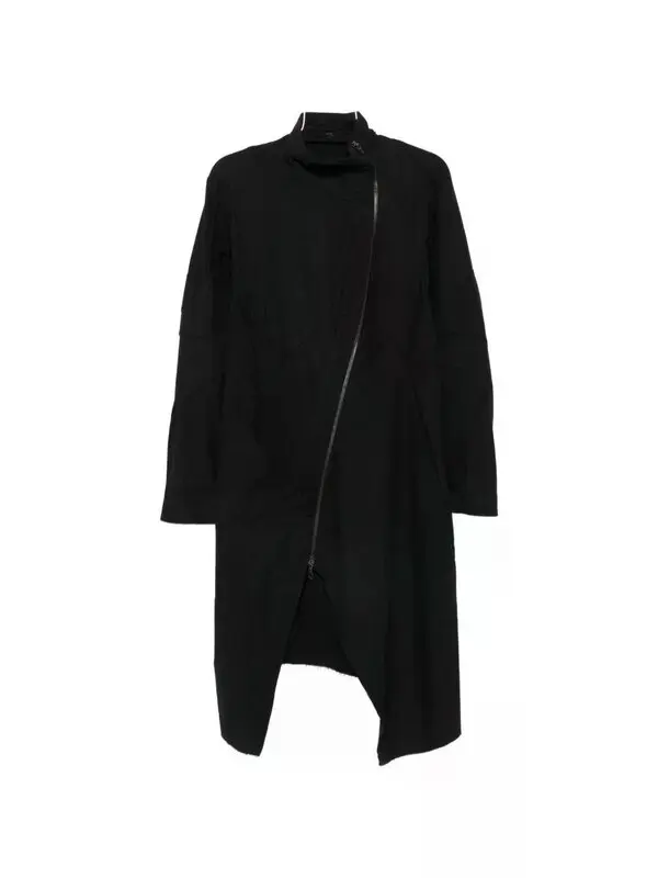 LEON EMANUEL BLANCK Asymmetric Zip-up Coat