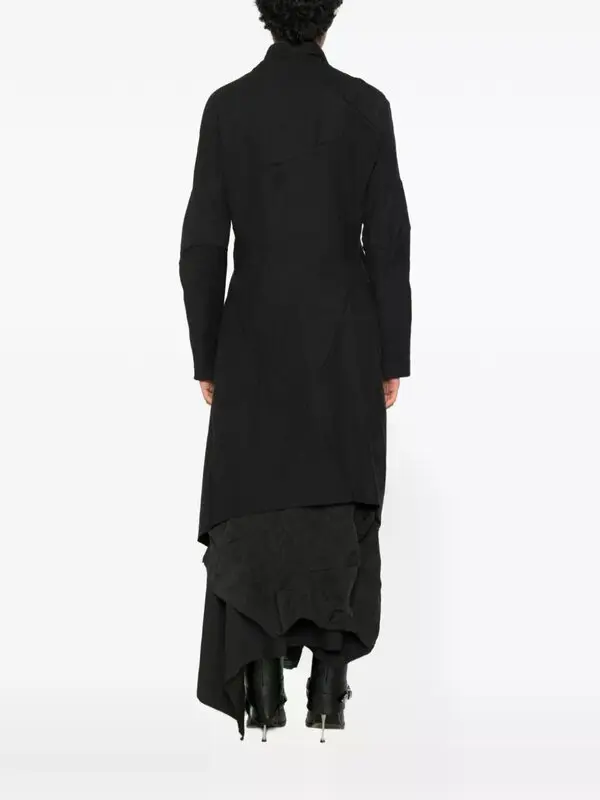 LEON EMANUEL BLANCK Asymmetric Zip-up Coat