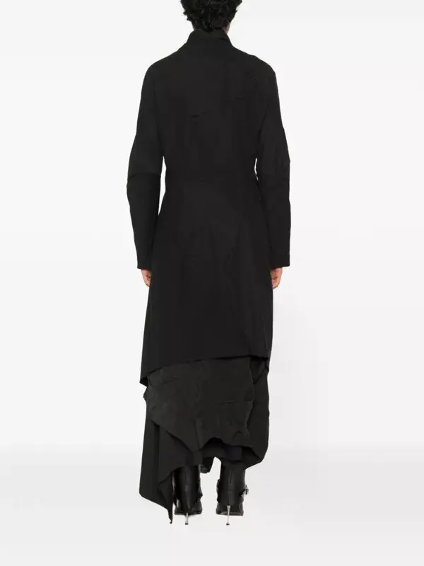 LEON EMANUEL BLANCK Asymmetric Zip-up Coat