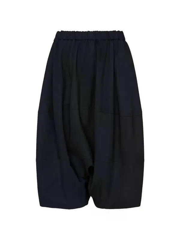 Comme Des Garçons Panelled Wide-leg Trousers - Black