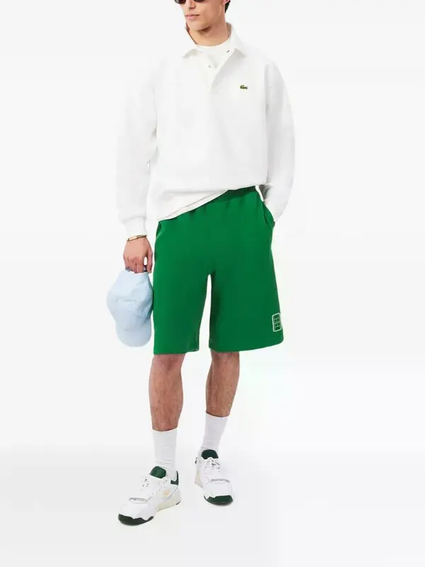 Lacoste Logo-embroidered Shorts