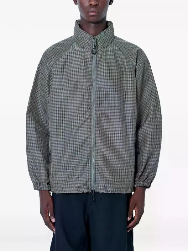 Comme Des Garçons Checked Hooded Jacket
