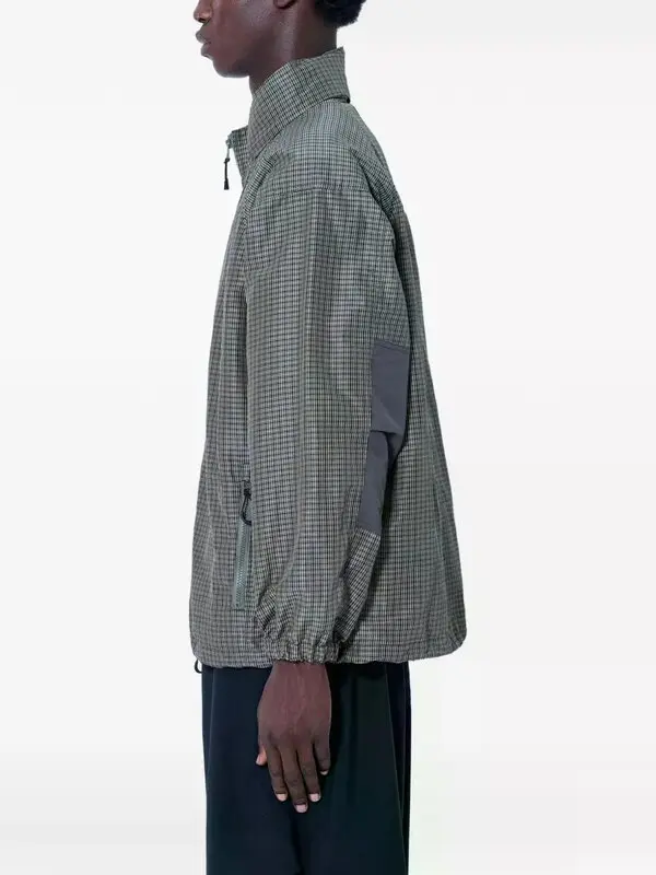 Comme Des Garçons Checked Hooded Jacket
