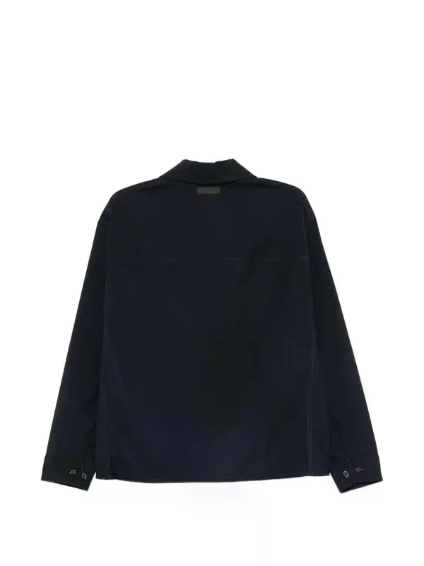 PAOLO PECORA Contrast-stitch Shirt