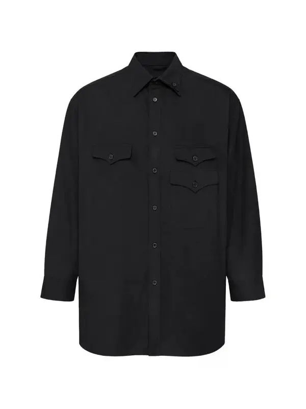 Yohji Yamamoto Flap-pocket Shirt
