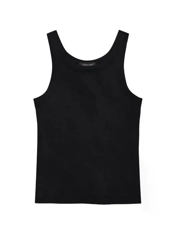 ANINE BING Sixtine Tank Top - Black
