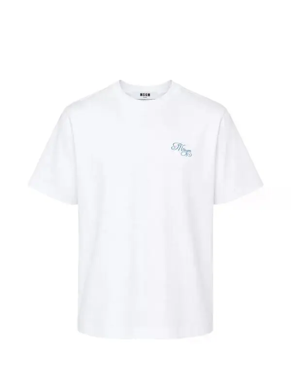 MSGM Logo-print T-shirt