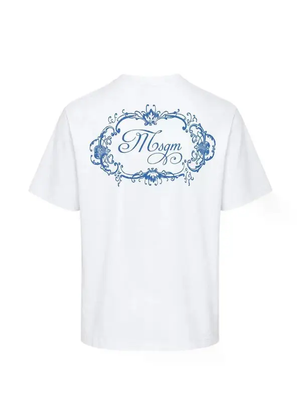 MSGM Logo-print T-shirt