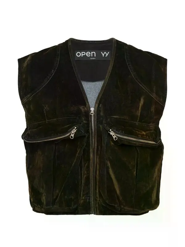 OPEN YY Velvet Cargo Gilet