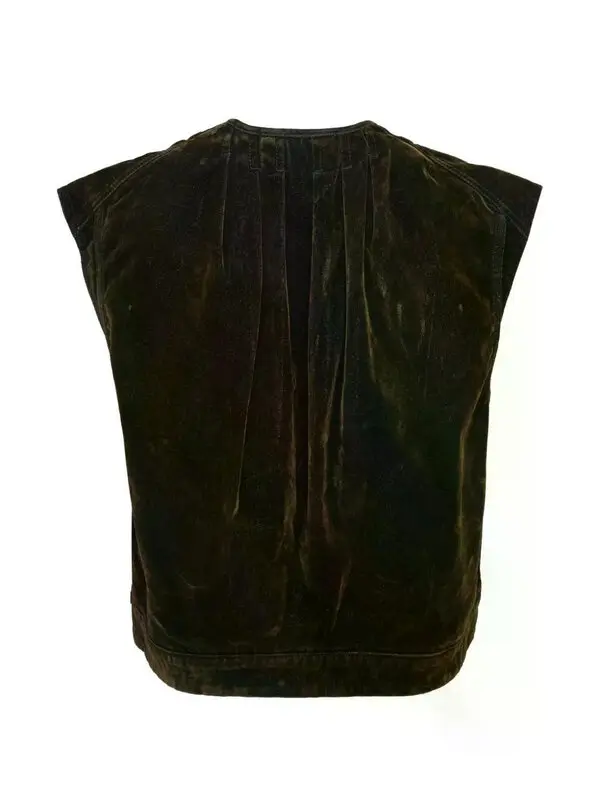 OPEN YY Velvet Cargo Gilet