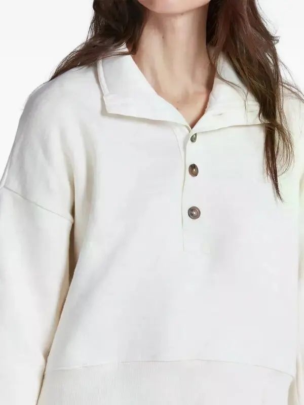 ASKK NY Button-up Drop-shoulder Polo Shirt - Neutrals