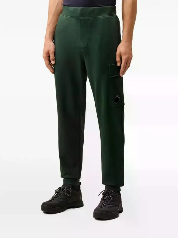 C.P. COMPANY Diagonal Raised Fleece Lens Sweatpants