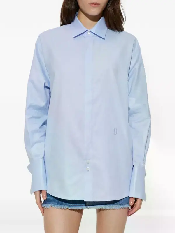 Marc Jacobs Crystal-embellished Long-sleeve Shirt