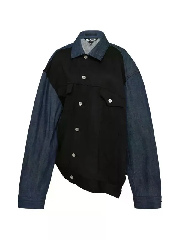 Comme Des Garçons Panelled Asymmetric Jacket