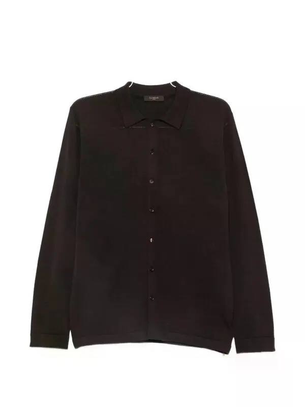 ZANONE Fine-knit Long-sleeved Shirt