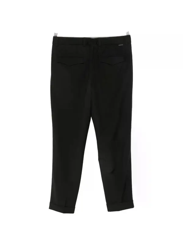 PAOLO PECORA D-ring Turn-up Trousers