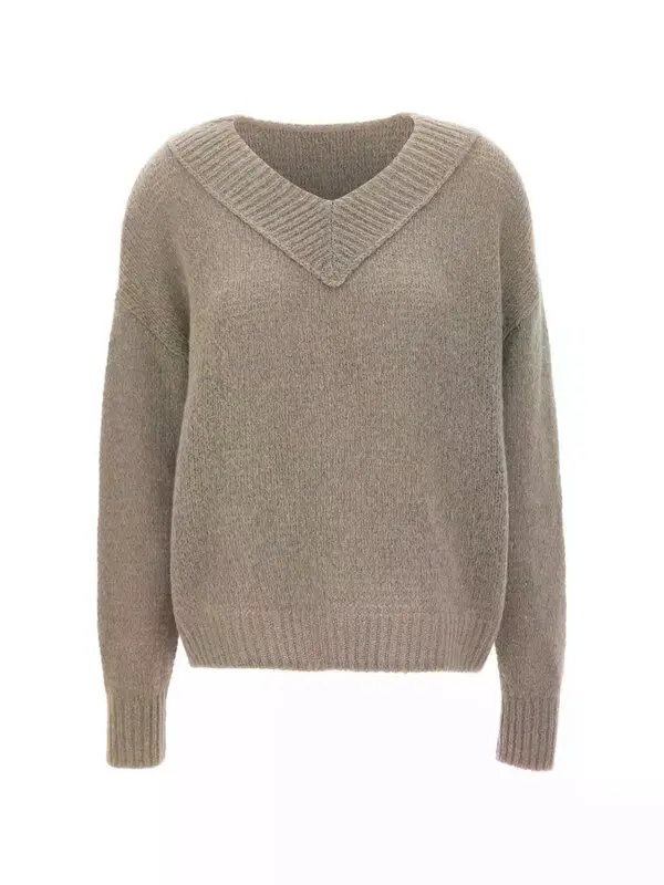 Hemisphere V-neck Sweater