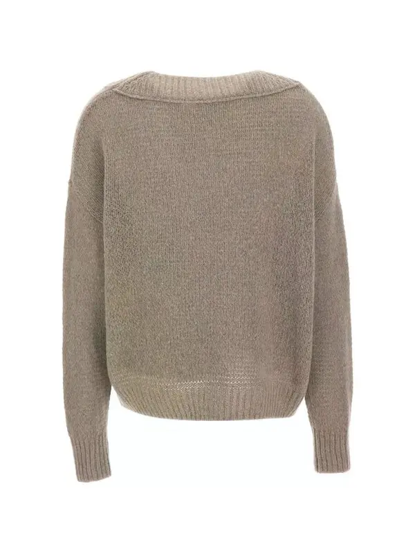 Hemisphere V-neck Sweater