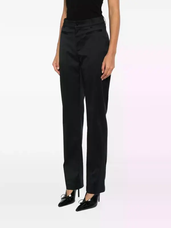 AGNES B. Cotton Suit Trousers