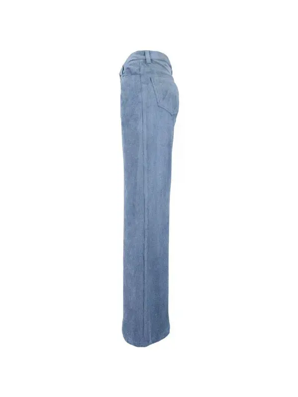 Ermanno Scervino Corduroy-effect Wide-leg Trousers
