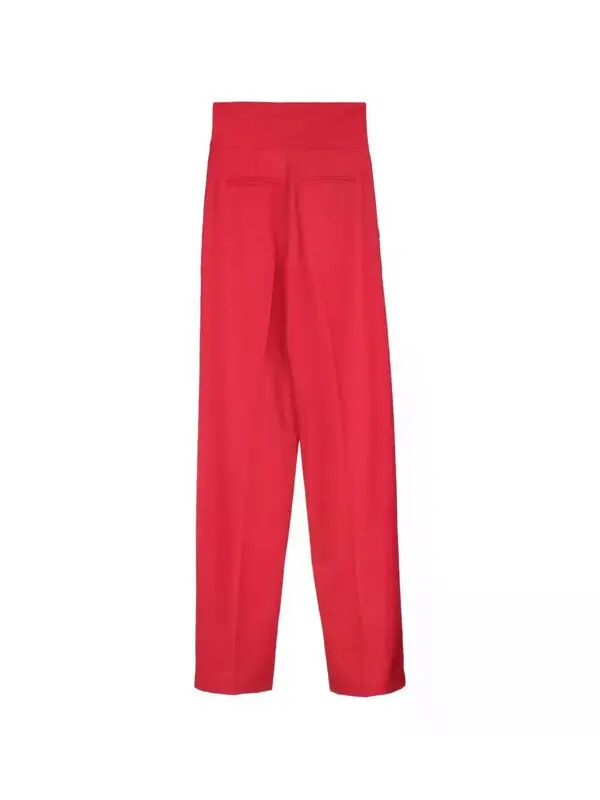 Elisabetta Franchi Pleated High-waisted Trousers
