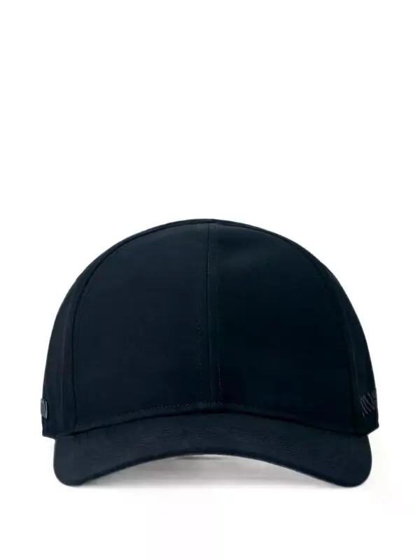 MOOS STUDIO Six-panel Curved-brim Cap - Black