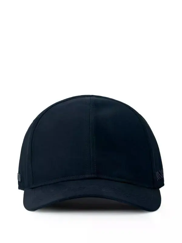 MOOS STUDIO Six-panel Curved-brim Cap - Black