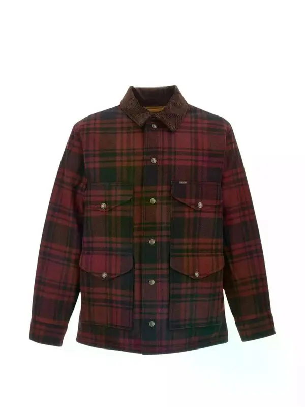 Filson Check-pattern Corduroy-collar Jacket