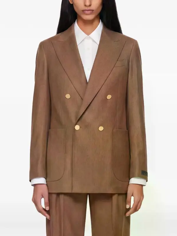 BRIGLIA 1949 Double-breasted Peak-lapels Blazer