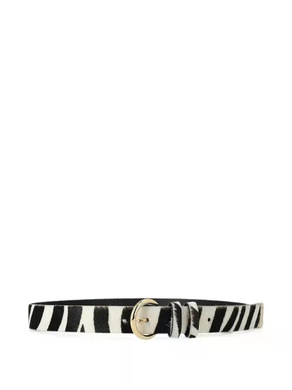 Max Mara Printed Leather Belt