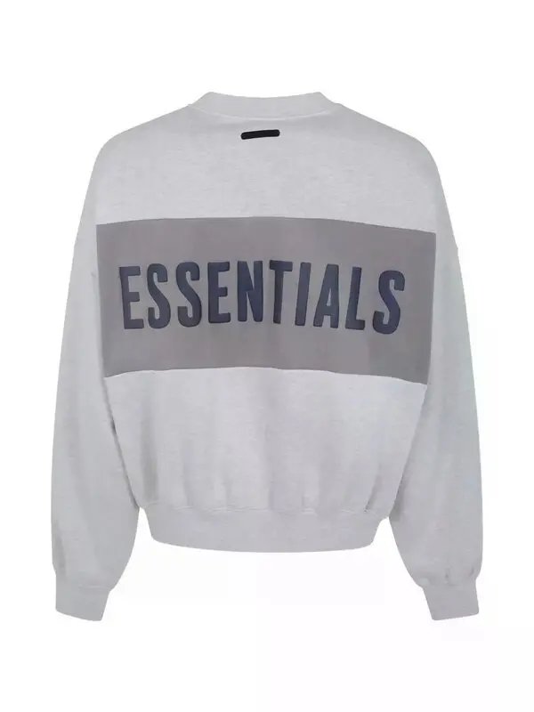Fear Of God Cropped Relaxed Panelled Sweatshirt