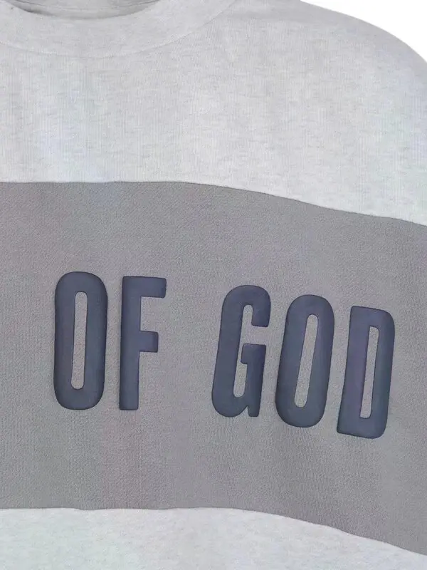 Fear Of God Cropped Relaxed Panelled Sweatshirt
