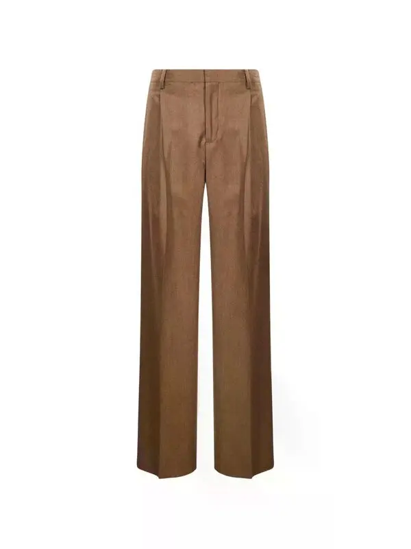 BRIGLIA 1949 Pleated Straight-leg Trousers