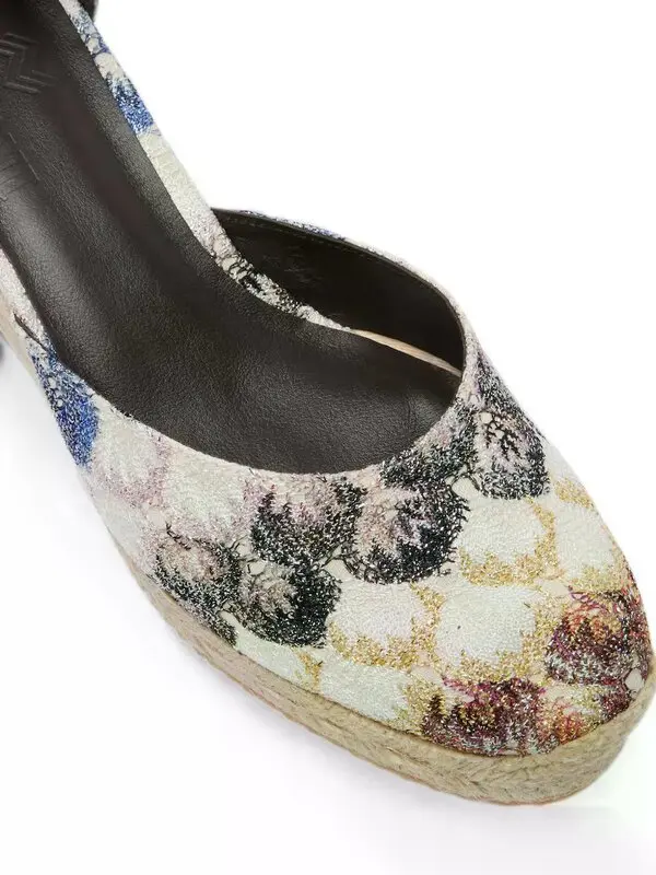 Missoni Zigzag-knit Espadrille Wedges