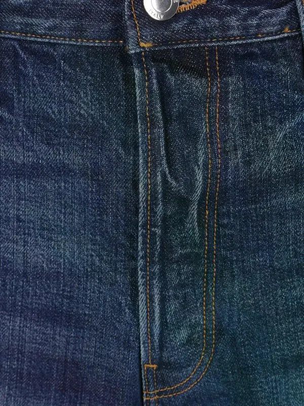 HAIKURE Bethany Frayed-edge Oversized Jeans