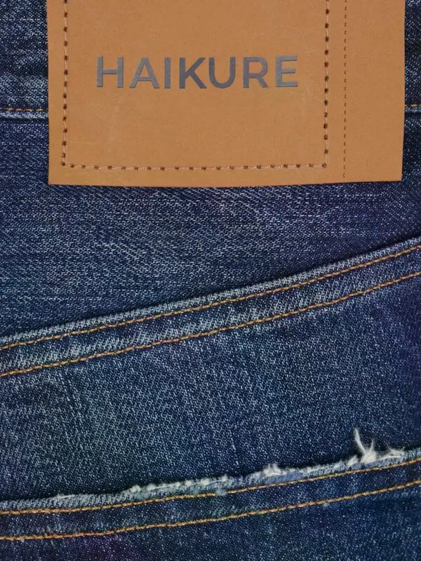 HAIKURE Bethany Frayed-edge Oversized Jeans