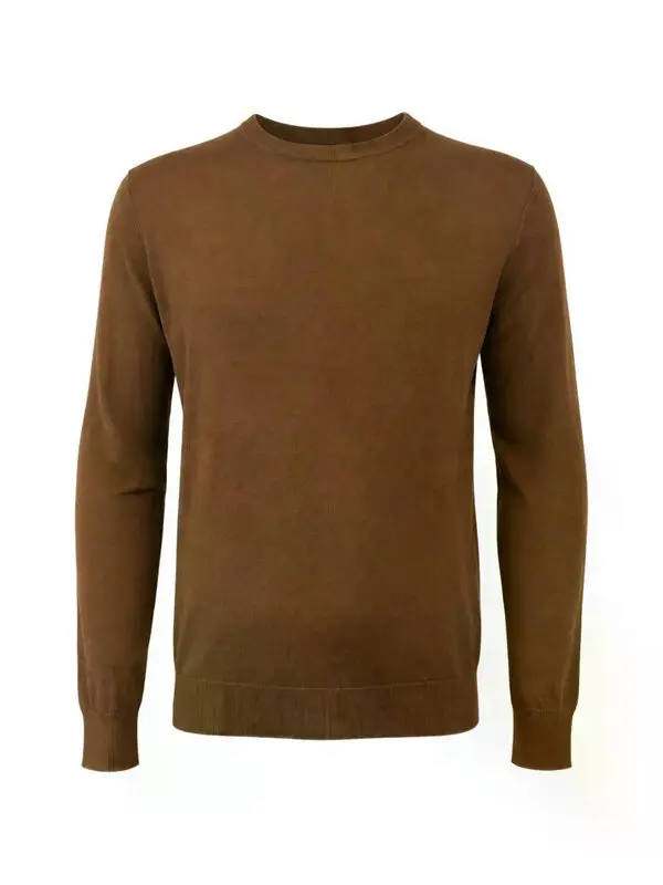 FRANZESE COLLECTION Stefano De Martino Hand-sewn Crewneck Sweater