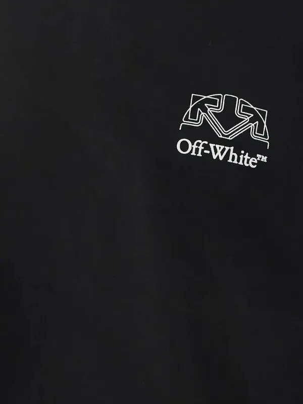 Off-White Logo-print Crew-neck T-shirt