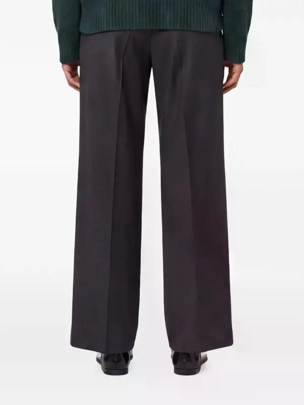 BRIGLIA 1949 Pressed-crease Wide-leg Trousers