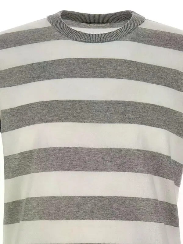 KANGRA Striped Cotton T-shirt