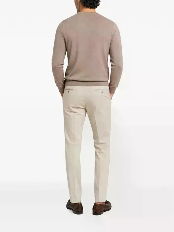 FRANZESE COLLECTION Stefano De Martino Ribbed-trim Sweater