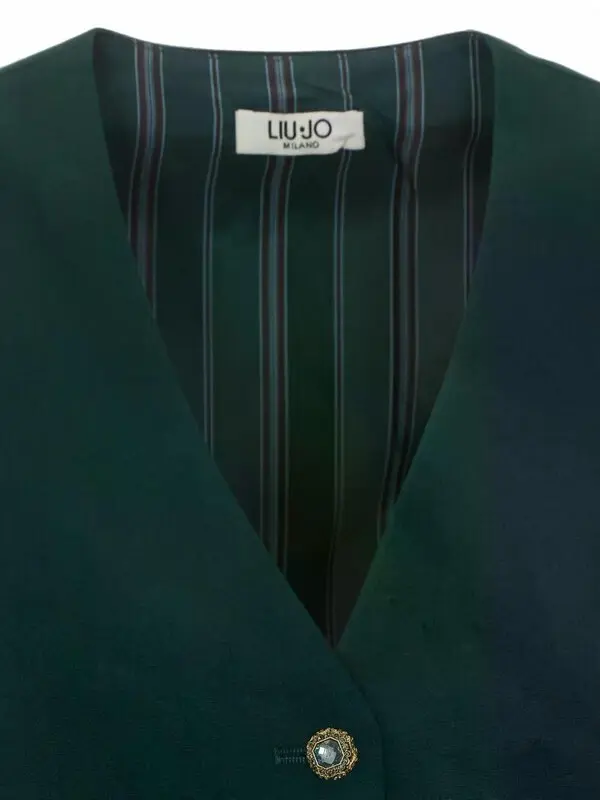 Liu Jo V-neck Button-up Waistcoat