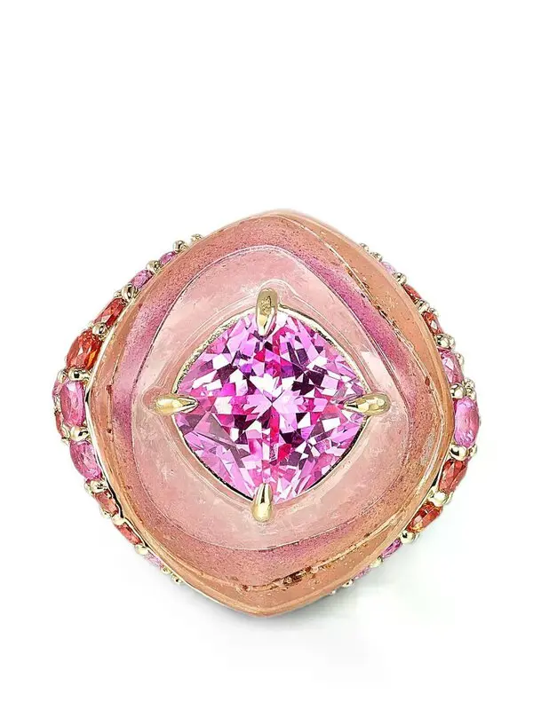 ANABELA CHAN Rose Sugarloaf Sapphire Ring