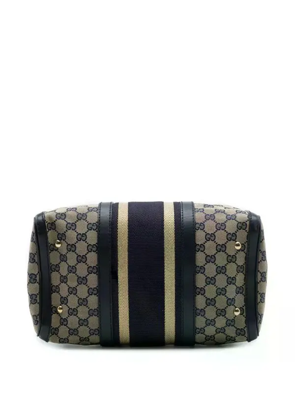 Gucci Gg Canvas Web Joy Boston Bag Satchel