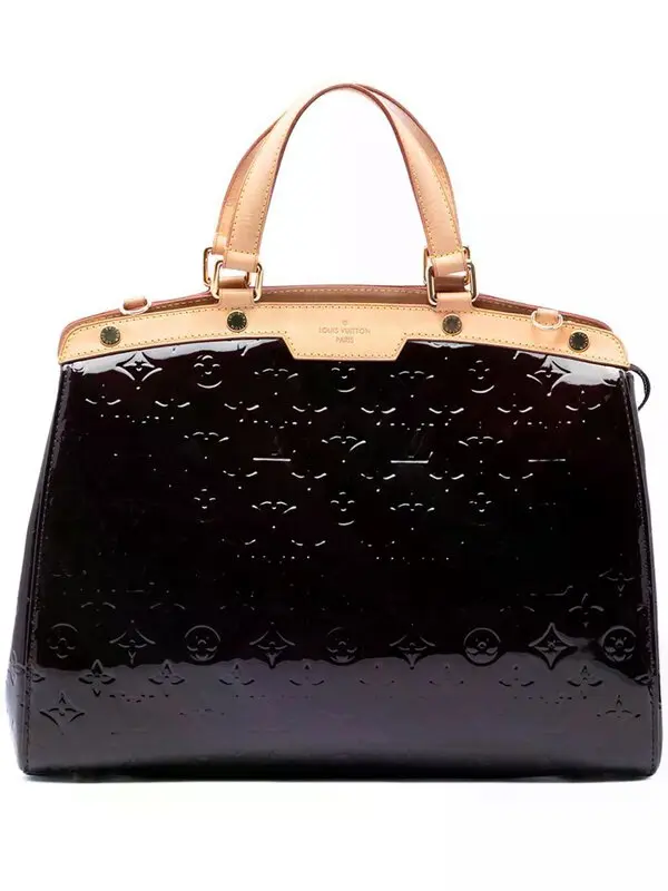 LOUIS VUITTON Monogram Vernis Brea Gm Satchel