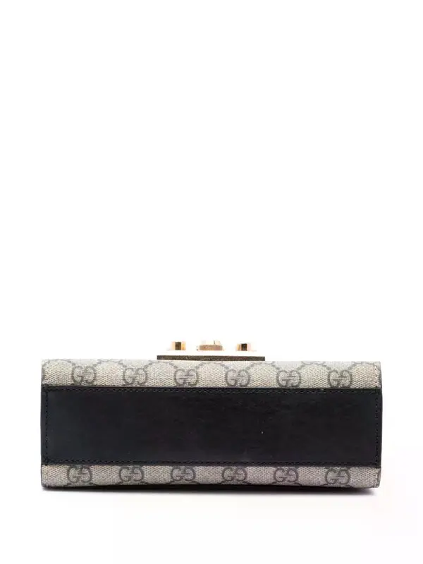Gucci 2016-2026 Small Gg Supreme Padlock Crossbody Bag